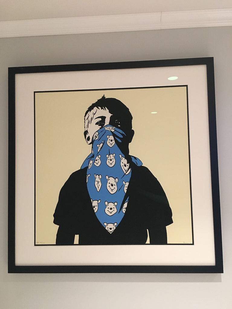 DOLK Lerret & Trykk selges - Girl With Teddy, Prisoner, Teddy Riot ...