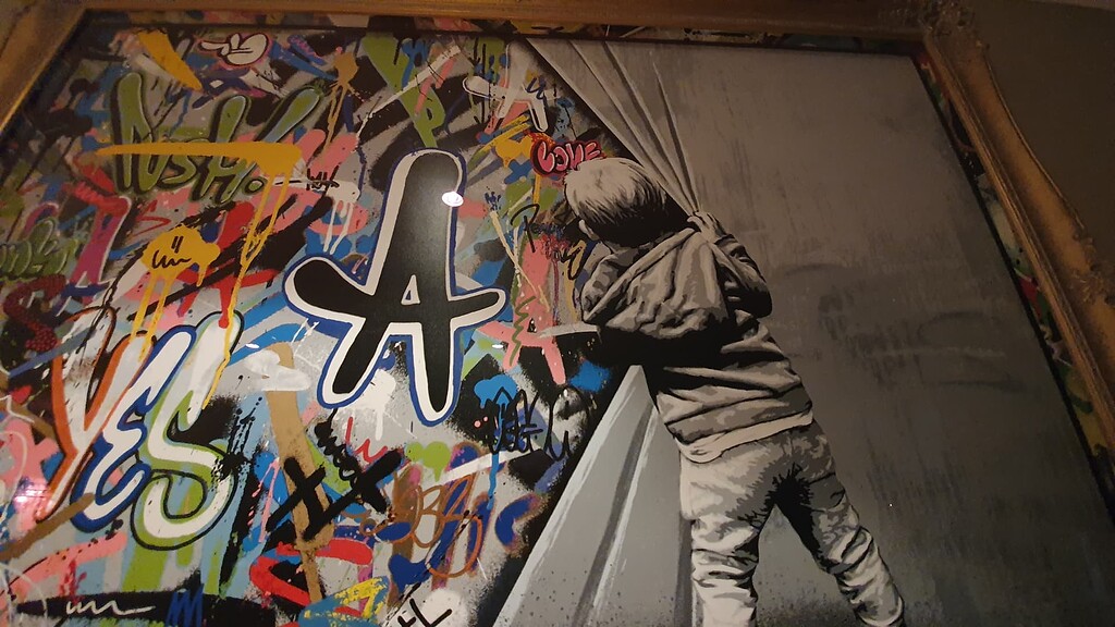 Martin Whatson Beyond the Wall 1/1 / Auksjon med minstepris / Med ...