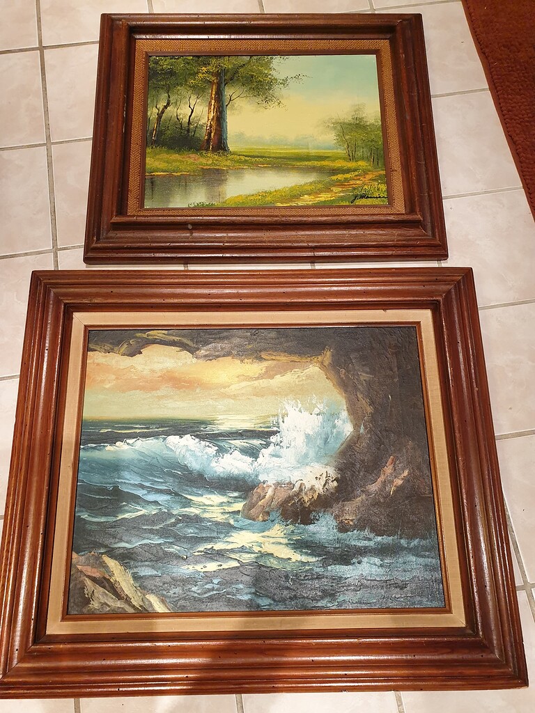 Oljemaleri - Prissjekk - Kunstveggen