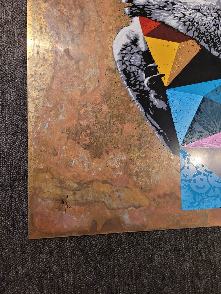 Hama Woods - Broken View Brass ed.10 - Til salgs - Kunstveggen