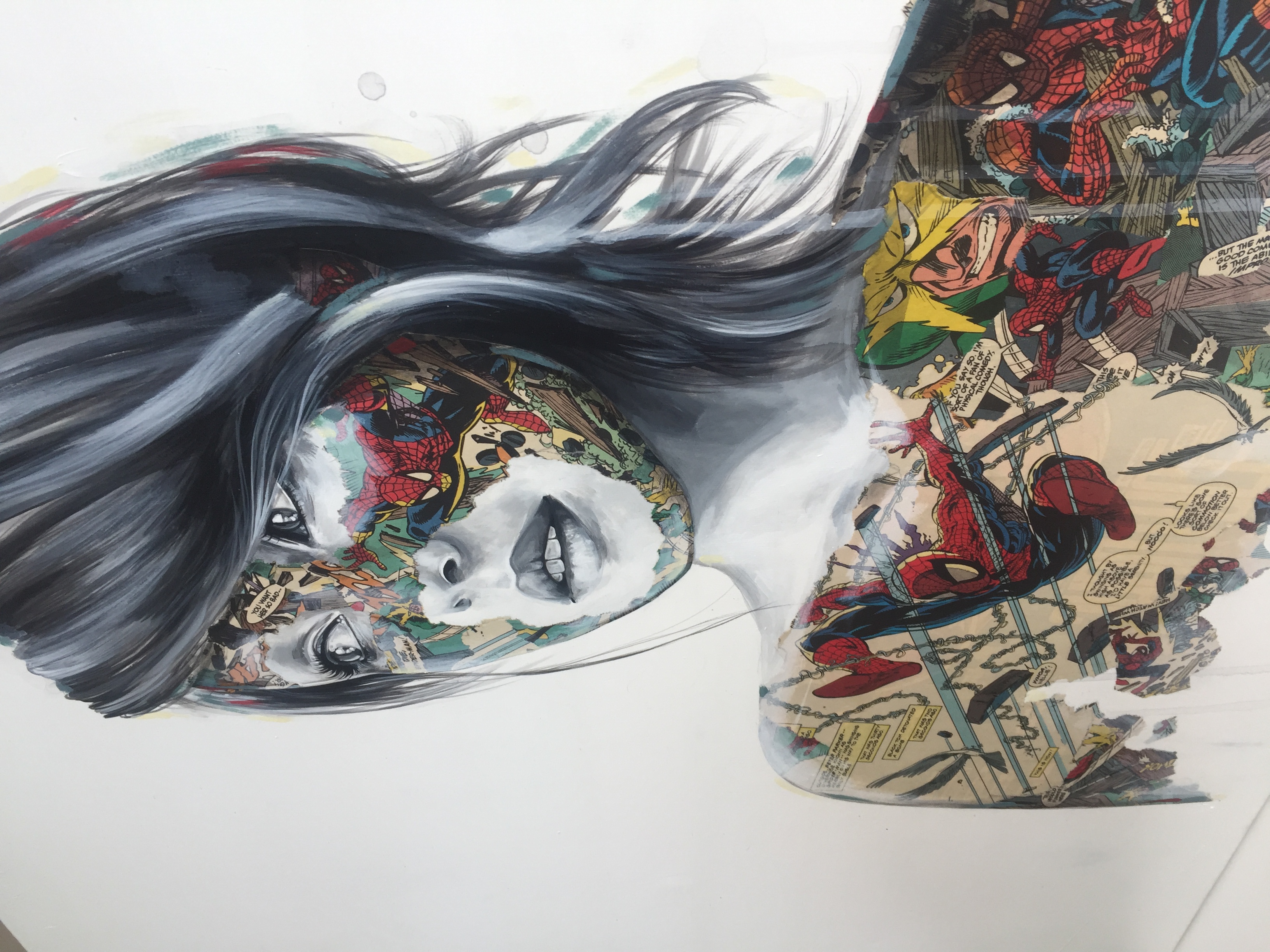 Sandra chevrier og dolk vandal blå - Markedsplassen - Kunstveggen