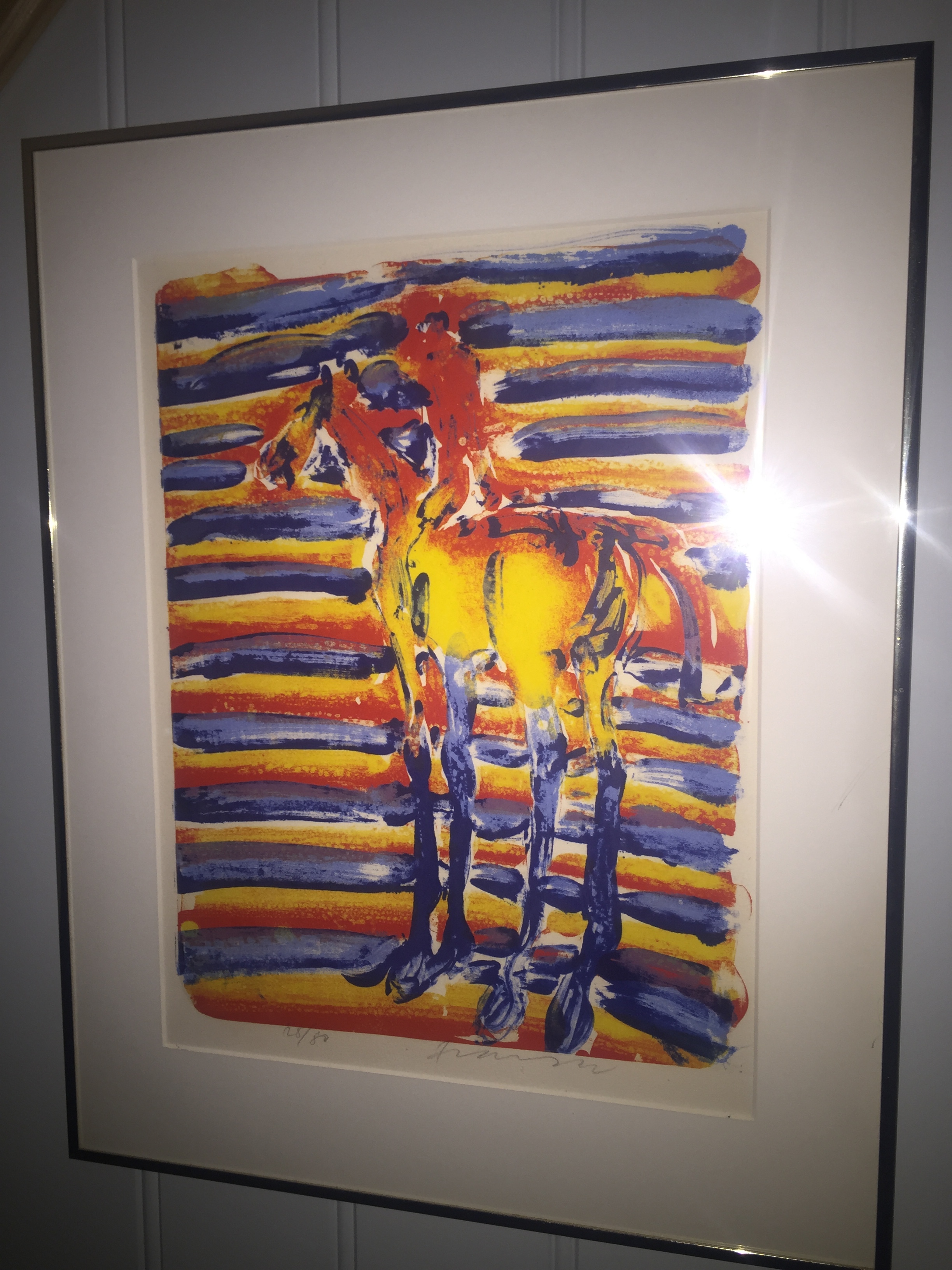 Frans Widerberg og Vebjørn Sand litografi - Prissjekk - Kunstveggen