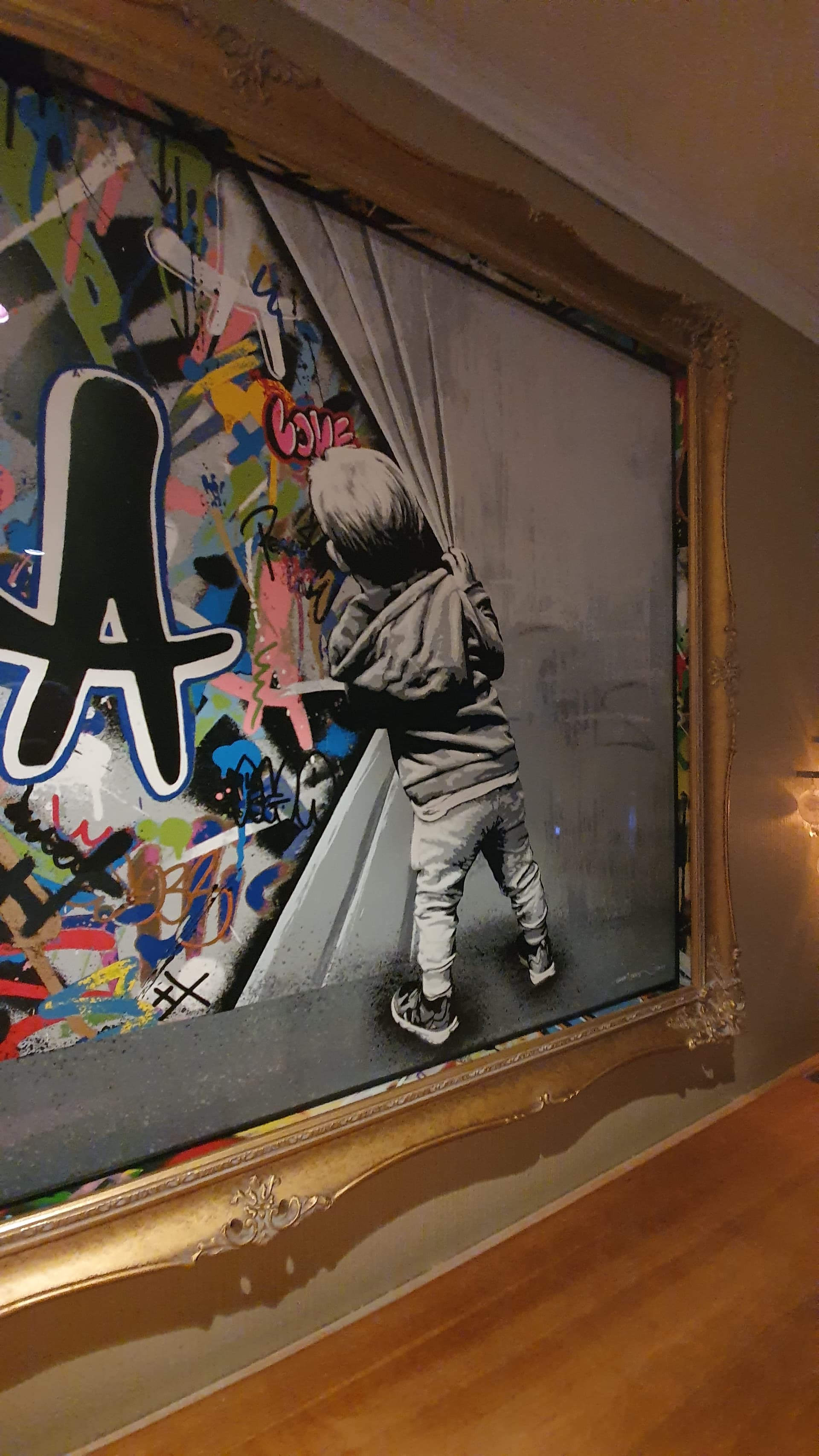Martin Whatson Beyond the Wall 1/1 / Auksjon med minstepris / Med ...